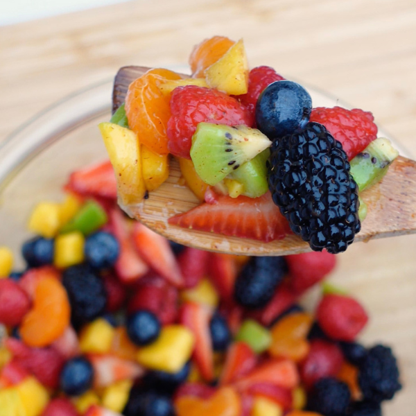 Sweet & Spicy Berry Salad