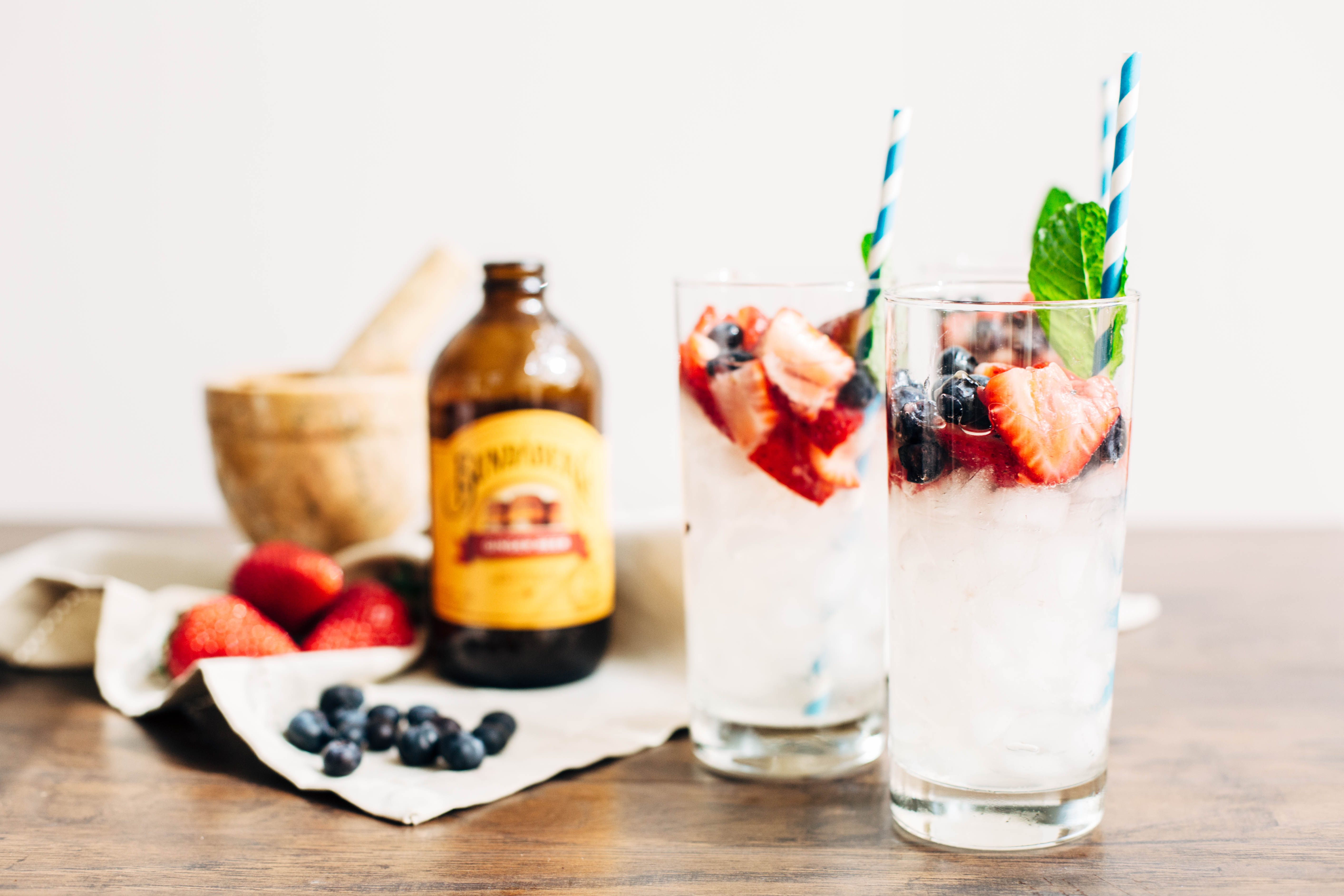 Spring-Inspired Berry Moscow Mule